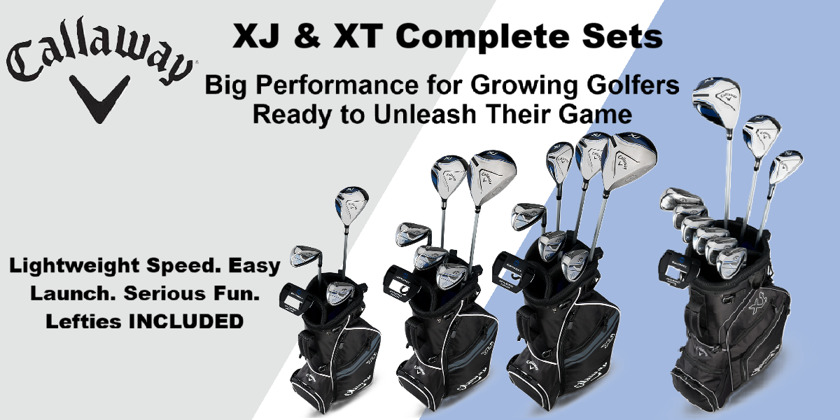 Left Hand Callaway XJ & XT Sets – Lefties Only Golf Shop